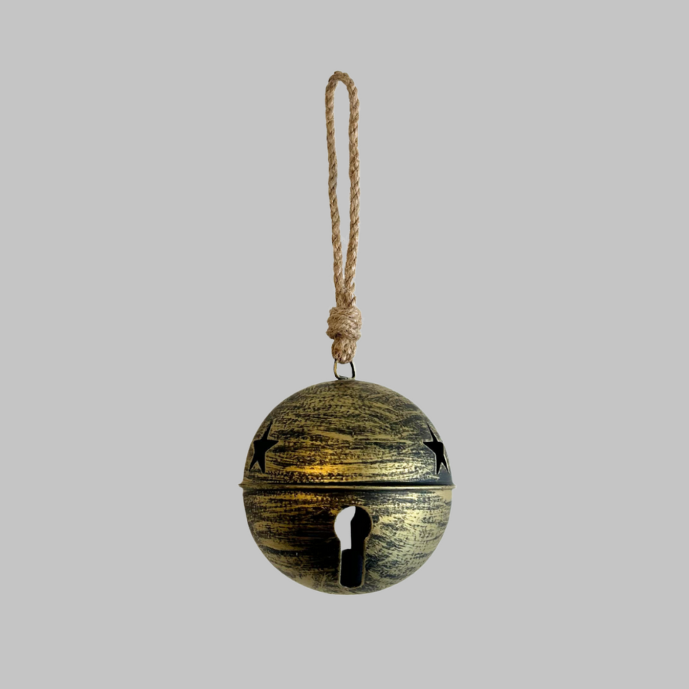 Single GOLD Hanging Metal Star Bell – Stellar Haus