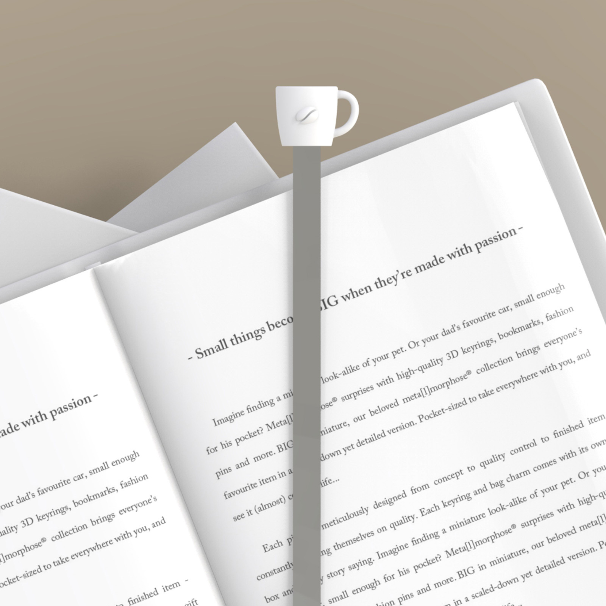 Coffee Mug Bookmark – Stellar Haus