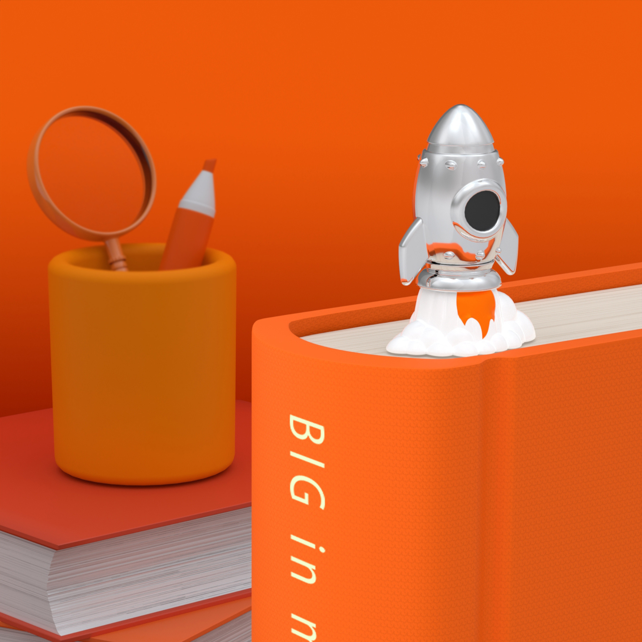 Rocket Bookmark – Stellar Haus