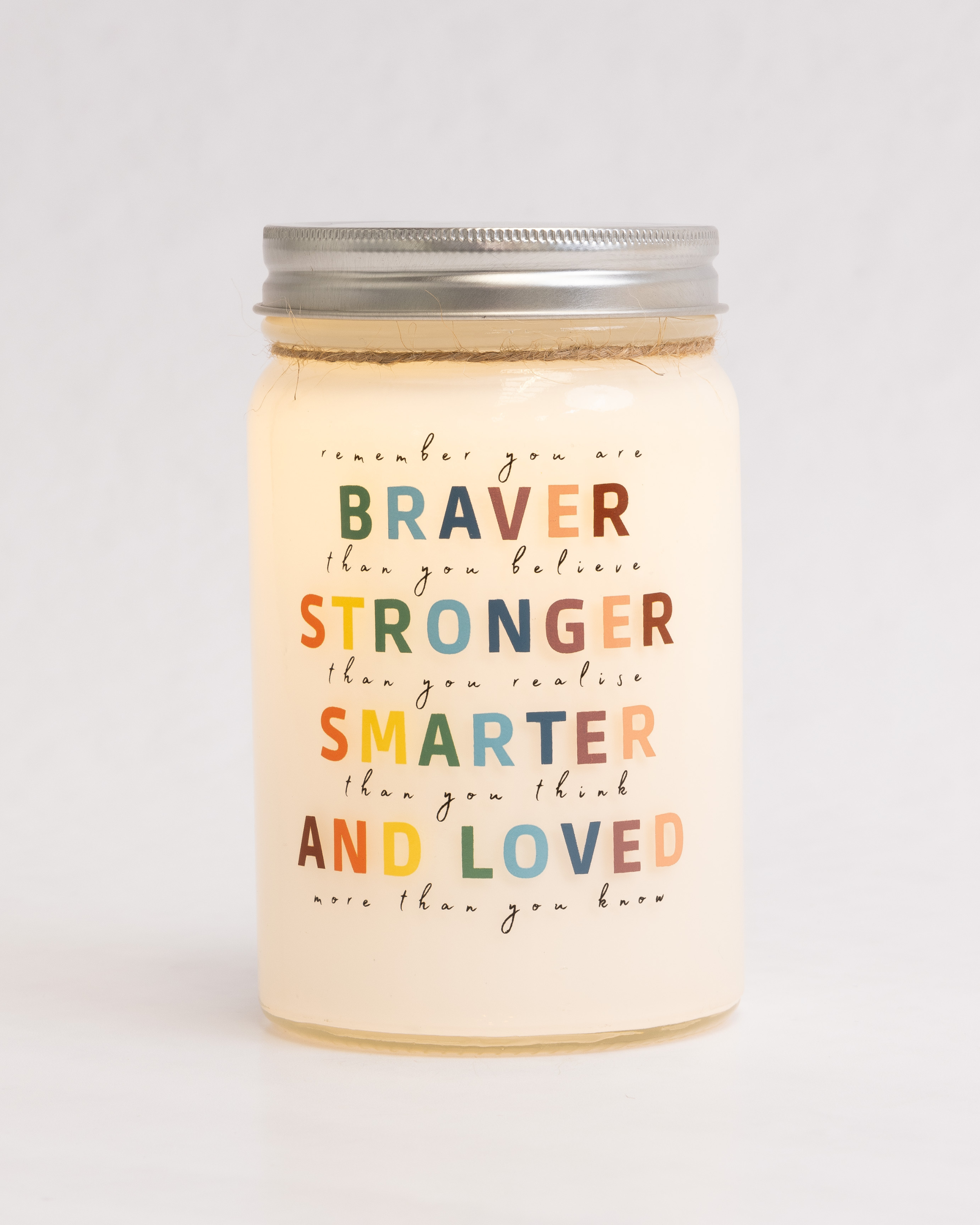 BSL Braver, Stronger Sparkle Jar – Stellar Haus